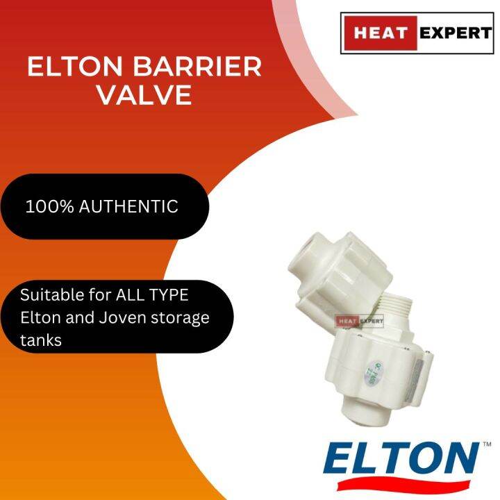 Elton Barrier Valve (2 units per set) for storage water heater ...