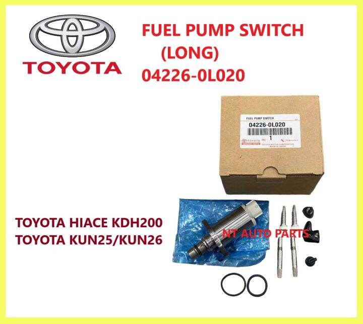 TOYOTA HILUX KUN25/KUN26,KDH200 FUEL PUMP SWITCH/VALVE KIT SUCTION ...