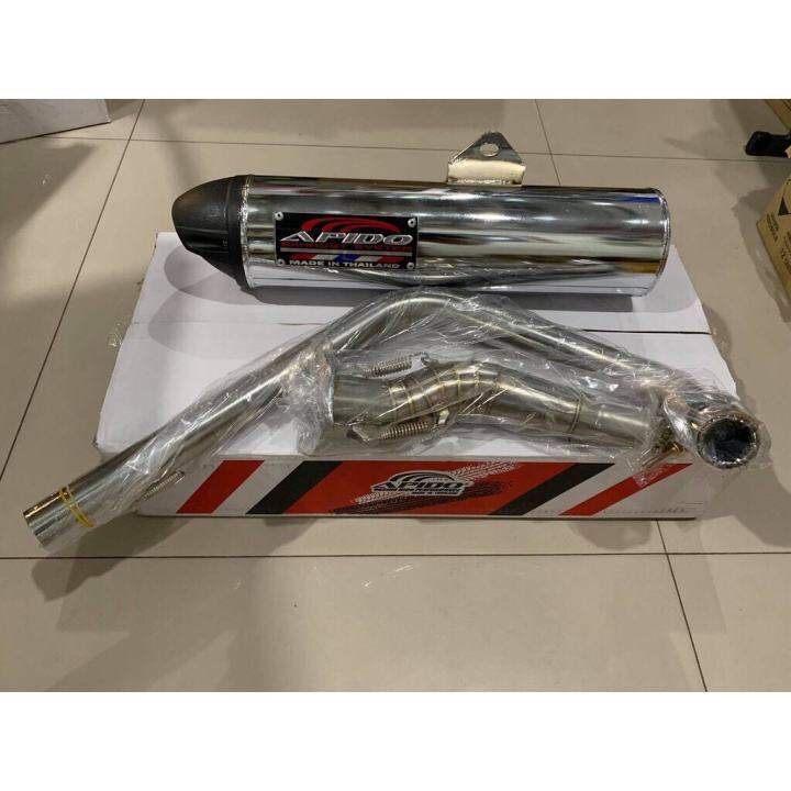 ORIGINAL APIDO PIPE RAIDER150-CHROME | Lazada PH