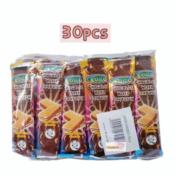 Yoko Chocolate Wafer Sandwich 30pcs | Lazada