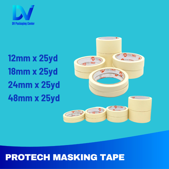 Protech Masking Tape (1 Roll) | Lazada PH