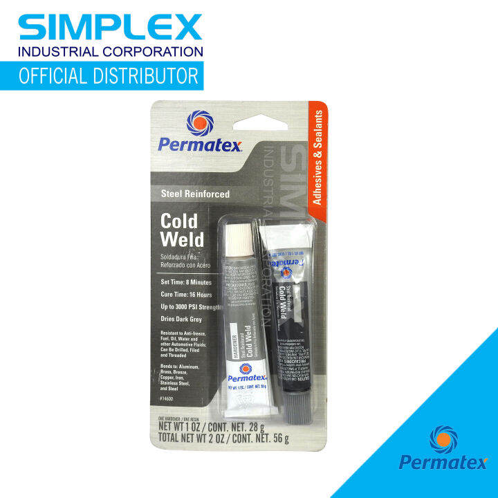 PERMATEX® COLD WELD 2 PART EPOXY, 2 OZ | Lazada PH