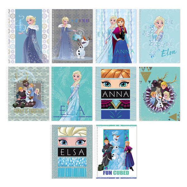 Orions Disney Frozen Spiral Notebook Set of 10 | Lazada PH