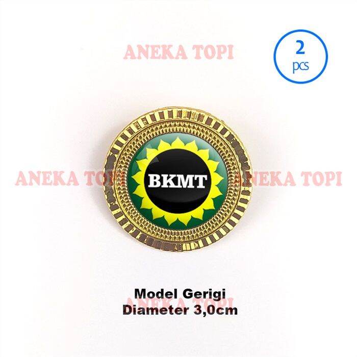 Lencana Pin BKMT Pin Bros Wing Logo BKMT Pin Logo BKMT Wing Pin Lencana ...