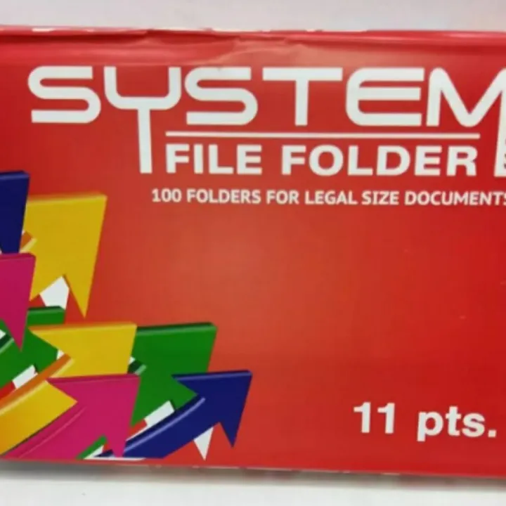 Short File Folder 11 pts (100 pcs/ream) | Lazada PH