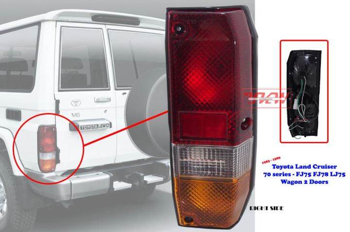 Toyota Land Cruiser 70 SERIES FJ75 FJ78 LJ75 Wagon 2Doors Rear Tail ...