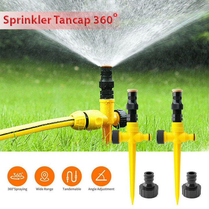 Stake Spike Sprinkler Set Alat Siram Taman Rumput Kebun - Sprinkler ...