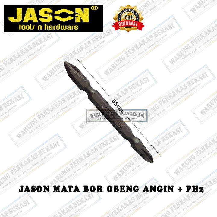 Tekiro Mata Bor Obeng Angin Driver Gypsum PH2 65mm Dengan Magnet Plus ...