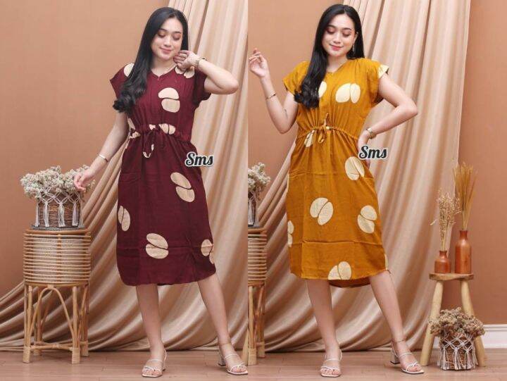 Daster Cewek Ala Wanita Bali Model Terbaru dan Kekinian Cocok Untuk ...