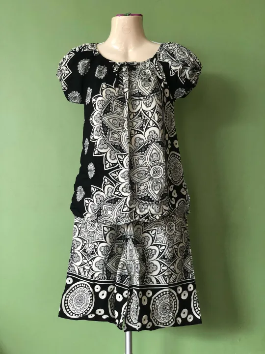 Puff Sleeves Terno (Sun Ornamental) | Lazada PH