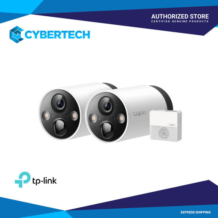 Tp-Link Tapo C420S2 Smart Wire-Free Security Camera System, 2-Camera ...