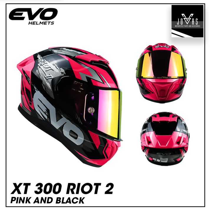 EVO XT 300 RIOT 2 MOTORCYCLE FULLFACE HELMET | Lazada PH