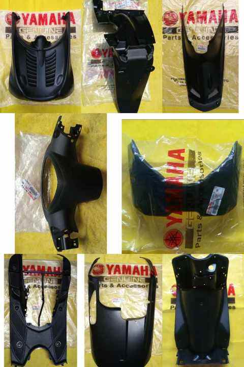 YAMAHA MIO SPORTY FULL SET INNER FAIRINGS COMPLETE SET (8PCS) ORIGINAL ...