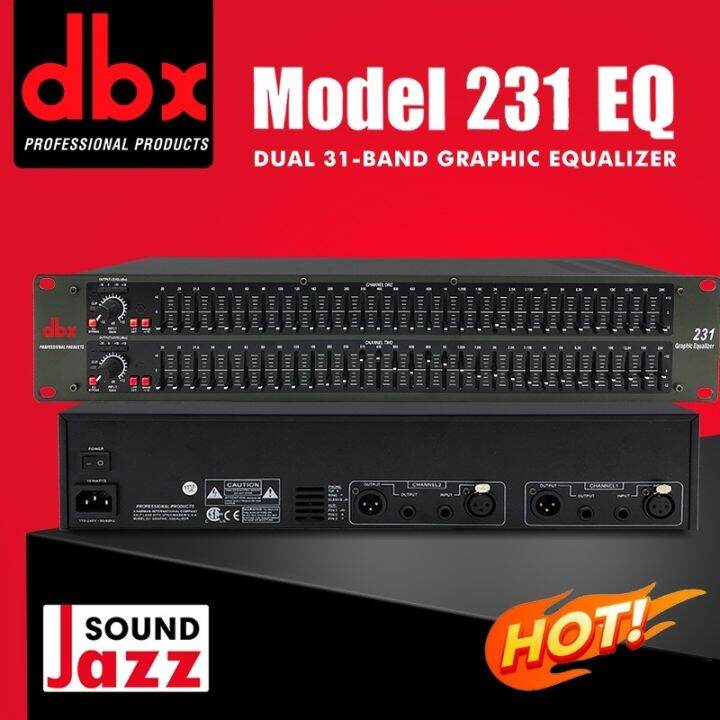 Flash sale ♘ Graphic Equalizer dbx 231 31 band 2-series | Lazada PH