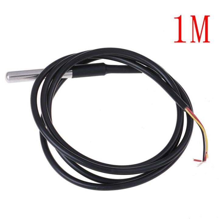 1Pc 1/2m DS18B20 waterproof digital humidity temperature sensor thermal ...