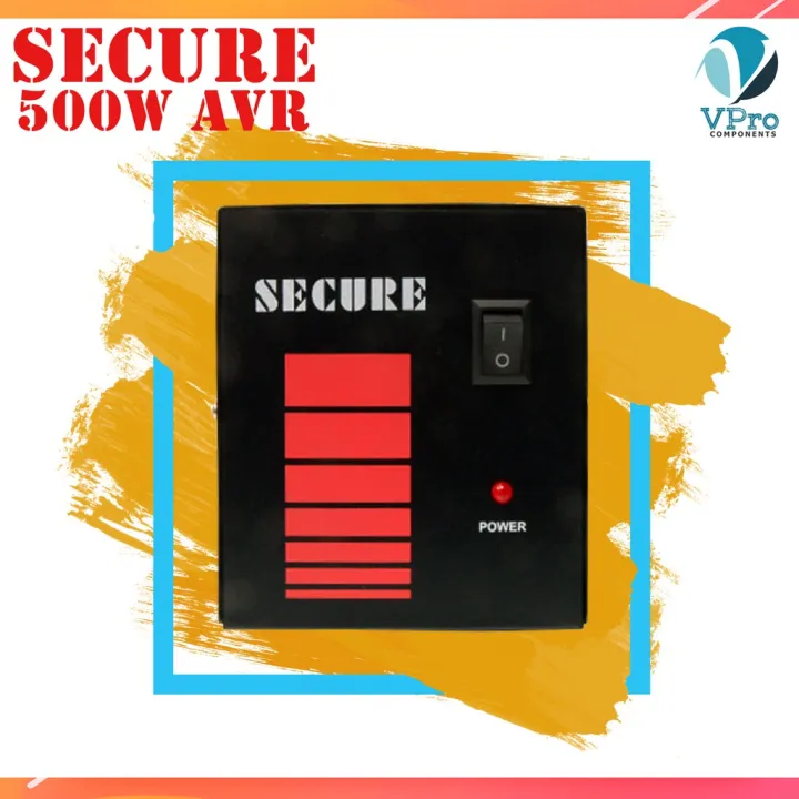 Secure AVR 500w voltage regulator | Lazada PH