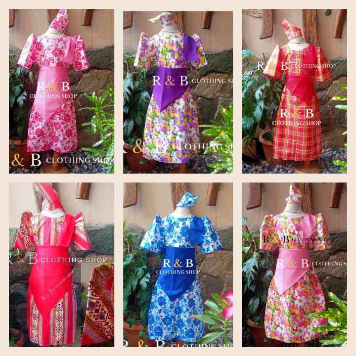 BALINTAWAK dress for KIDS to teens ️// Buwan ng Wika//// Filipiniana ...