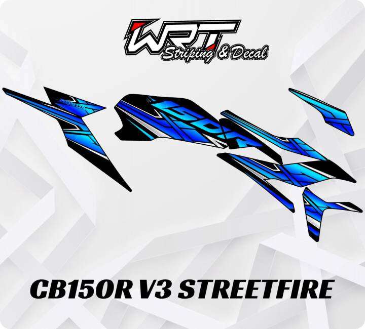 Striping CB150R- Stiker lis Decal All New CB150R v3 Facelift 2018-2020 ...