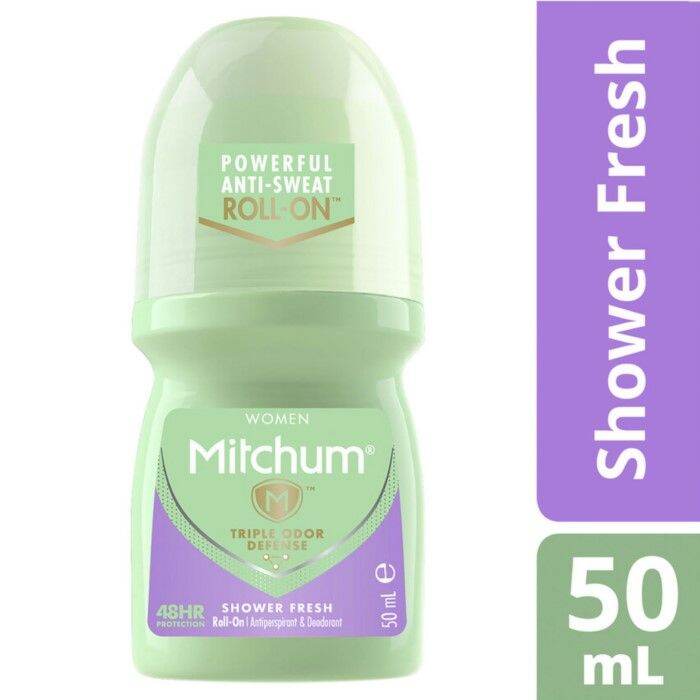 Mitchum Advanced Women Anti-Perspirant & Deodorant Roll-On Shower Fresh ...