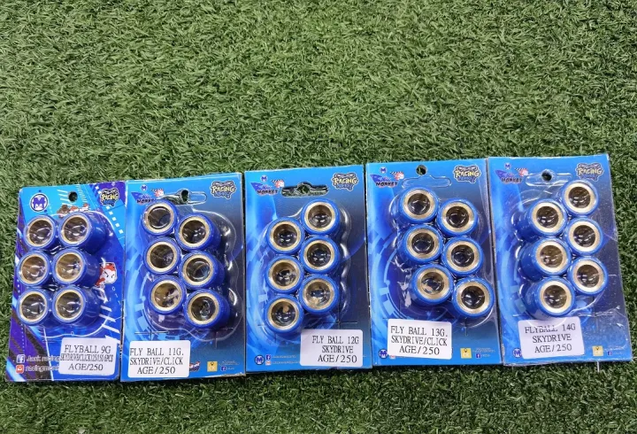 Flyball SKYDRIVE/ CLICK 125/150 6pcs 9g 10g 11g 12g 13g 14g Racing ...