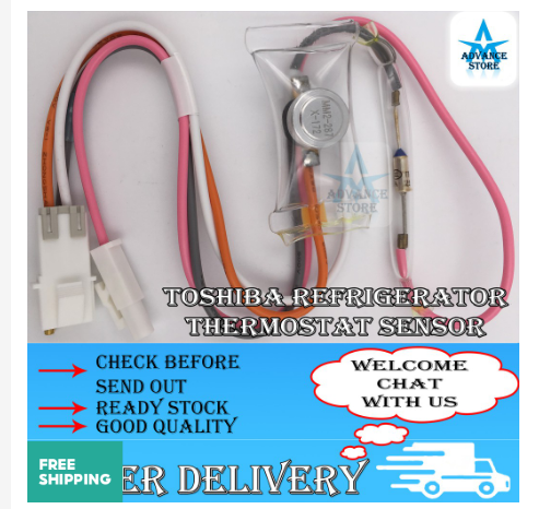 Toshiba refrigerator thermostat sensor/refrigerator sensor Peti Sejuk ...