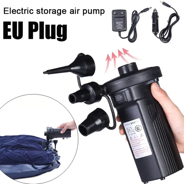 Portable Air Pump Electric Inflatable Compressor For Boat Mattress Pool ...