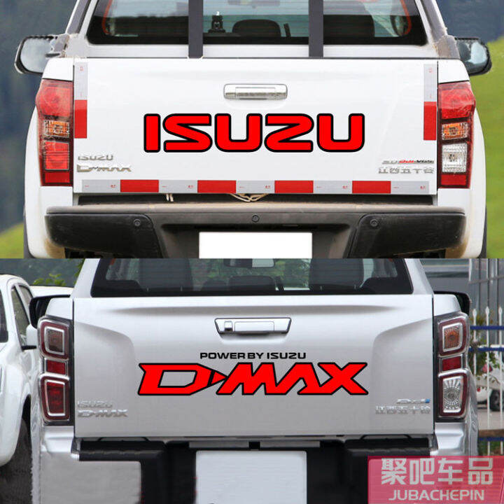 1 pcs ISUZU DMAX D-MAX Pickup Trucks Tailgate Rear Back Door Sticker ...