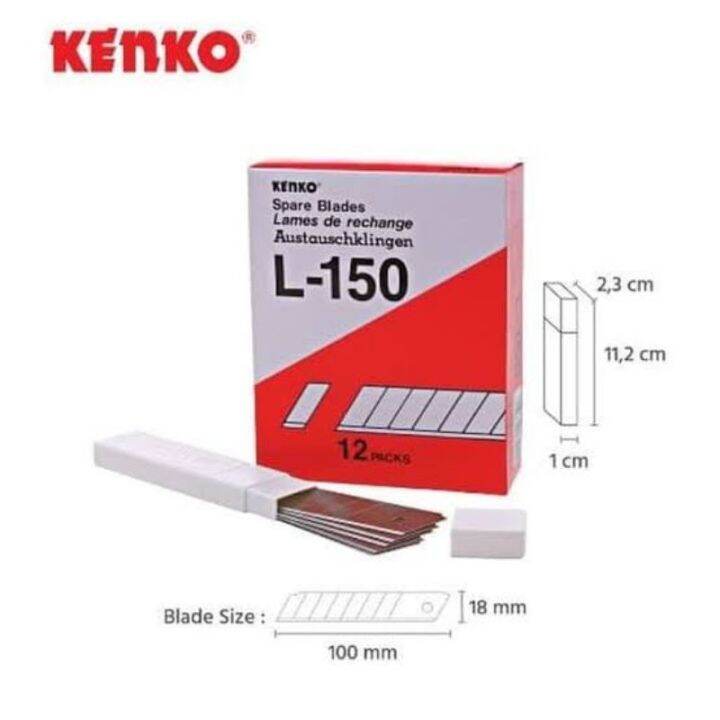 Isi / Refill Anak Cutter Kenko L-150 Besar Isi 5 | Lazada Indonesia