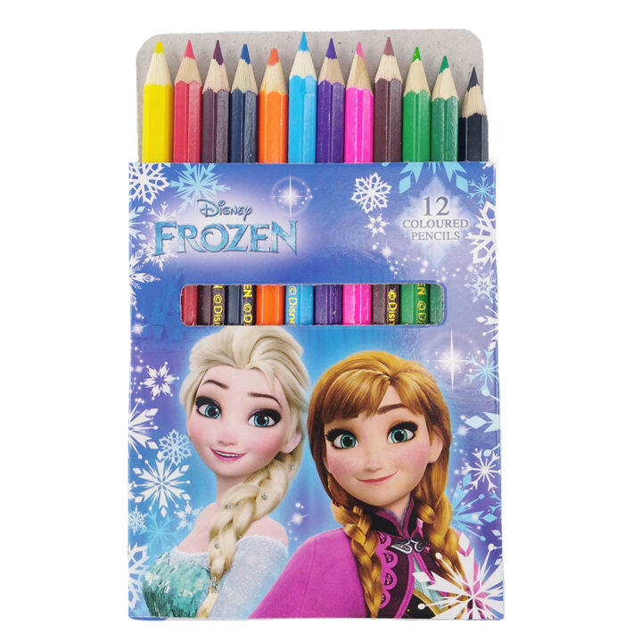 Disney Frozen Magic 12Pcs Short Color Pencil | Lazada