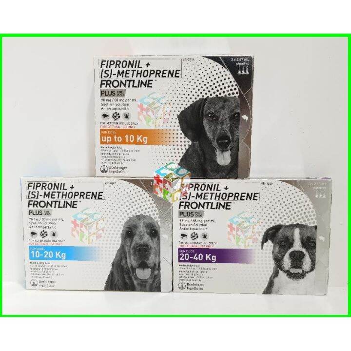 Frontline Plus Spot On for Dog Cat Anti Tick Flea w/ Sticker | Lazada PH