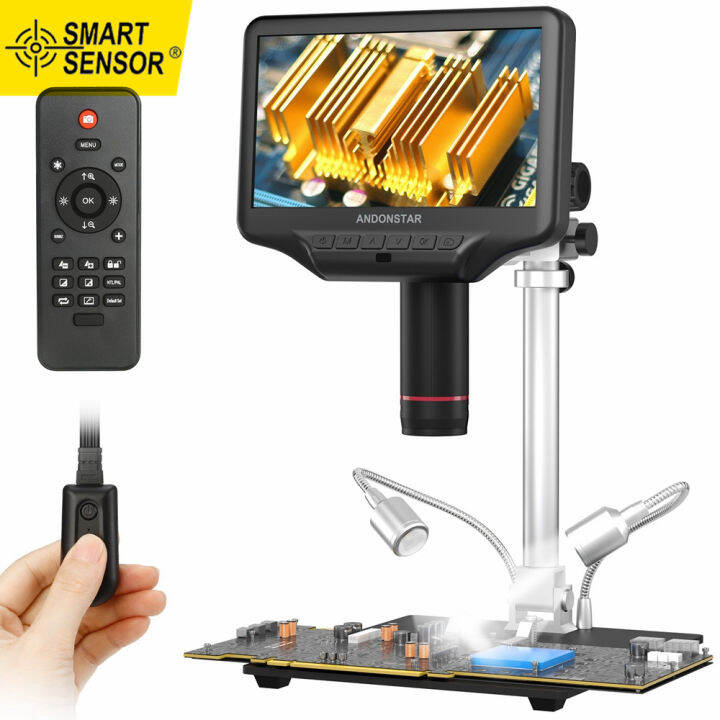 Smart Sensor Andonstar AD407 PRO 7inch LCD Display Electron Microscope ...