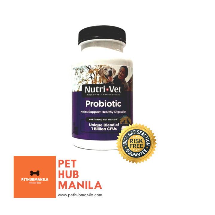 Nutrivet Probiotics Capsule for Dogs 60 Capsules | Lazada PH