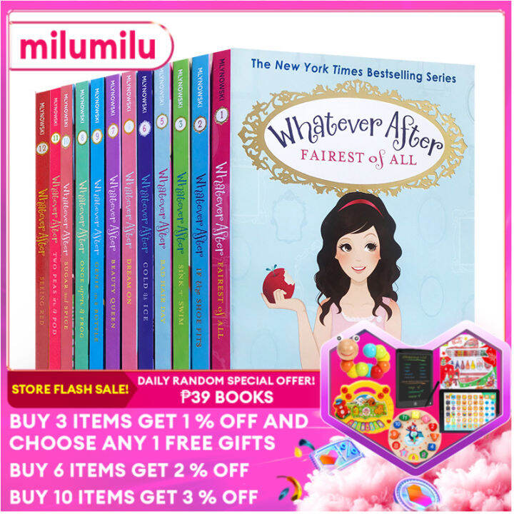 milu Whatever After Books 10 Dream On Bad Hair Day Cold As Ice Beauty Queen Bridge Book | Lazada PH