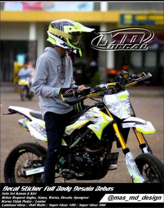 0206 / 0210 Sticker Decal DTRACKER full Body - Desain Bebas Bisa ...