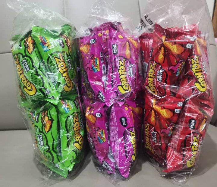 Corntoz Mini All Type Flavor 15gx30pcs | Lazada