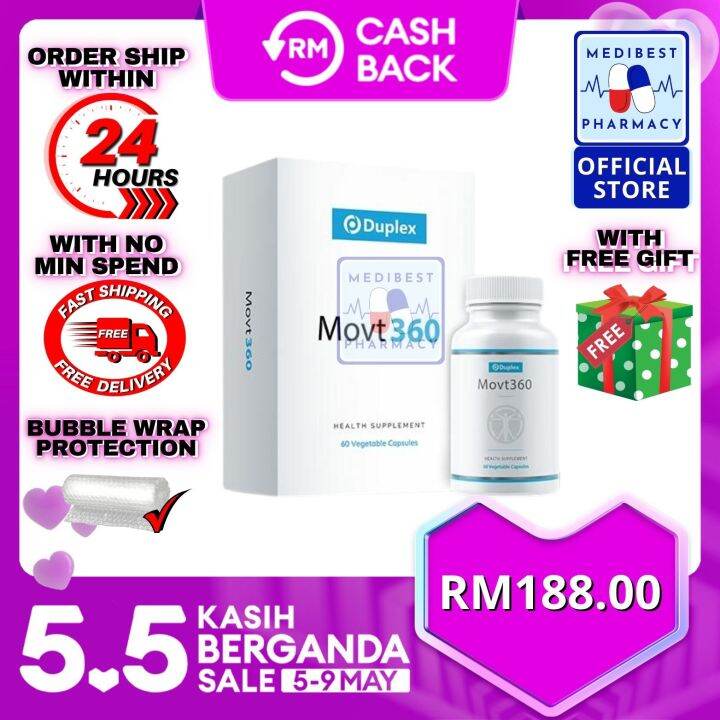 Duplex Movt360 (60 Vegetables Capsules) | Lazada