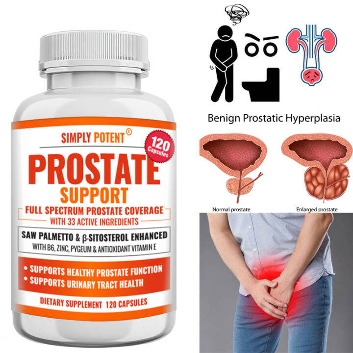 Men Prostate Formula With Saw Palmetto 30 60 120 Capsule Prostate