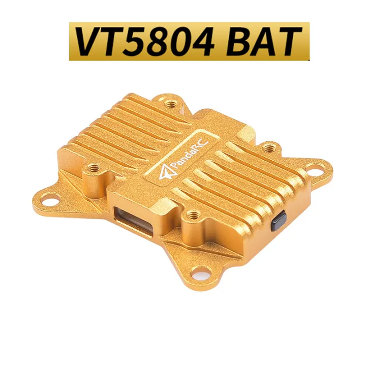 PandaRC VT5804-BAT 5.8กรัม40CH 2500มิลลิวัตต์2.5วัตต์ส่งวิดีโอ OSD ปรับ VTX ปีกคงที่หลายใบพัด ...