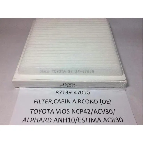 CABIN AIR COND FILTER TOYOTA VIOS NCP42 CAMRY ACV30 ESTIMA ACR30 HARRIER ACU30 ALPHARD ANH10 ...