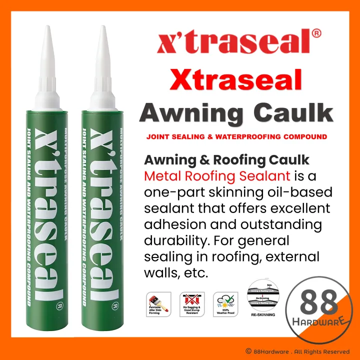 【100% Fresh Stock】 xtraseal vtech awning silicone / silicon / xtraseal ...