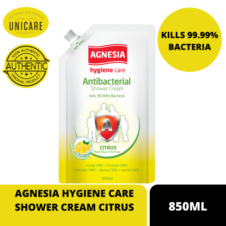 AGNESIA HYGIENE CARE SHOWER CREAM CITRUS ( 850ML) | Lazada