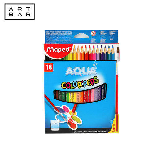 Maped Color'peps Aqua Colored Pencil AA836012 18 colors - Art Bar PH ...
