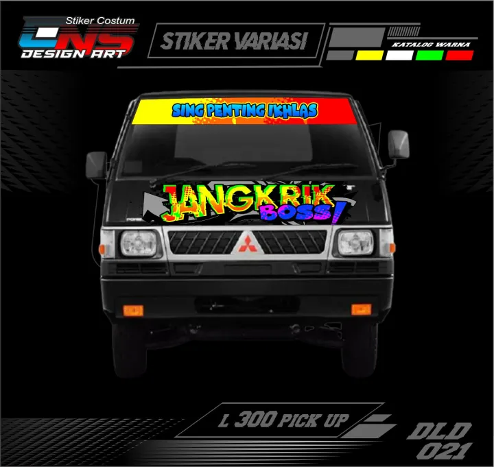 Stiker Depan L300 Stiker Print Stiker Cutting stiker depan mobil / truk ... Stiker Depan L300 Stiker Print Stiker Cutting stiker depan mobil / truk ...