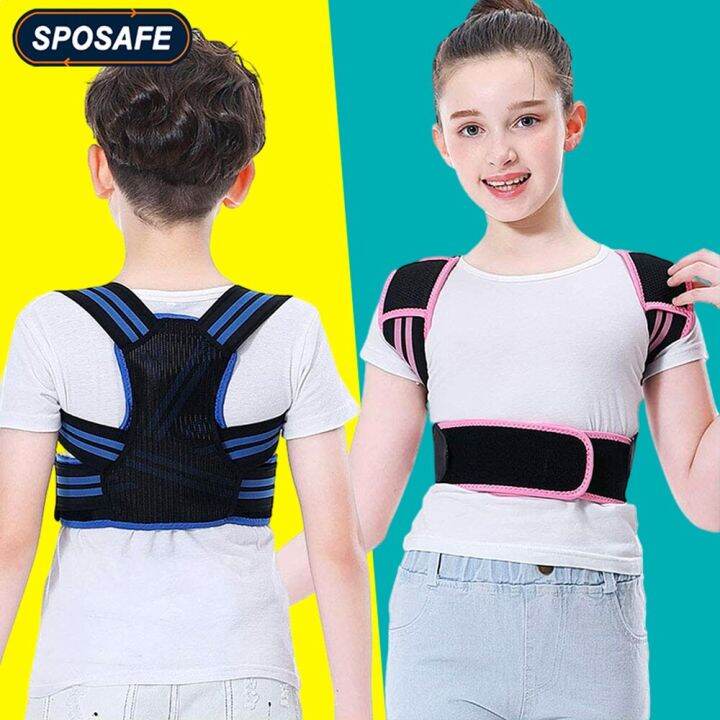 Kids Posture Corrector Spinal Support For Improves Slouch, Prevent ...