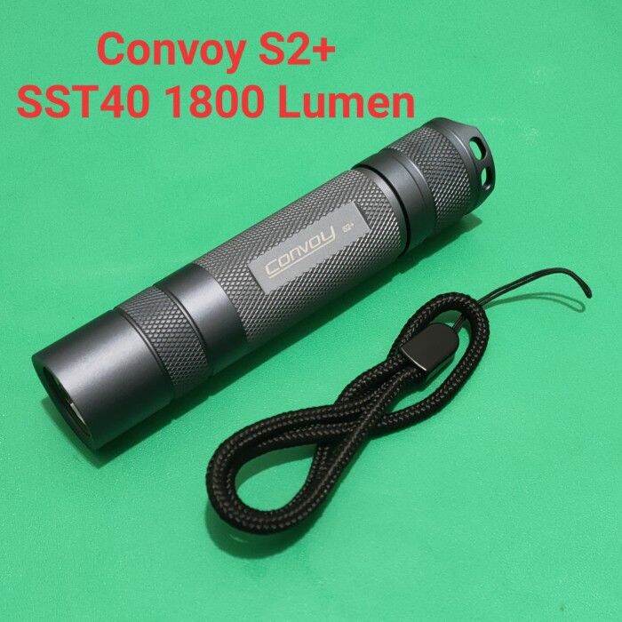 Original convoy S2+ SST40 1800 Lumen ⭐⭐⭐⭐⭐ | Lazada Indonesia