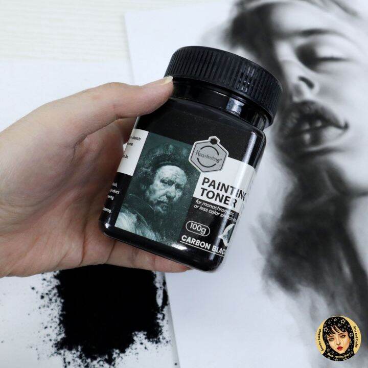 【READY STOCK】 (ORIGINAL) Charcoal Powder for Drawing 100 Grams Painting ...
