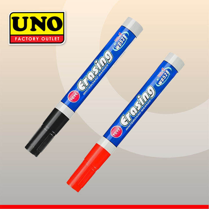 Erasing WB-528 White Board Marker (Black, Red) | Lazada PH