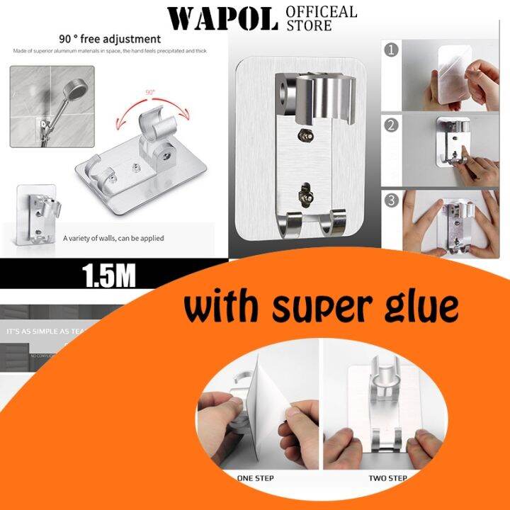 Wapol 2 Way Faucet With Shower Head Set Stainless Steel Tow Taps For ...