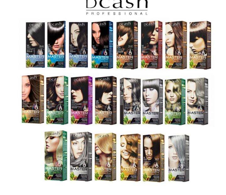 [โทนเทา] Dcash ดีแคช โปรเฟสชันนอล มาสเตอร์ คัลเลอร์ ครีม 60ml. [Ash ...