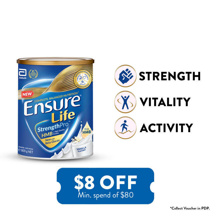 Ensure Life StrengthPro Vanilla 800g | Lazada Singapore